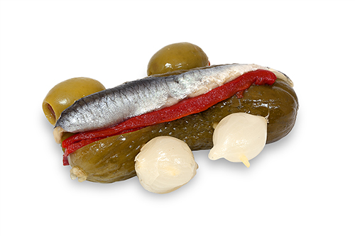 Txalupa de Boquerón - Aperitivos LA REAL